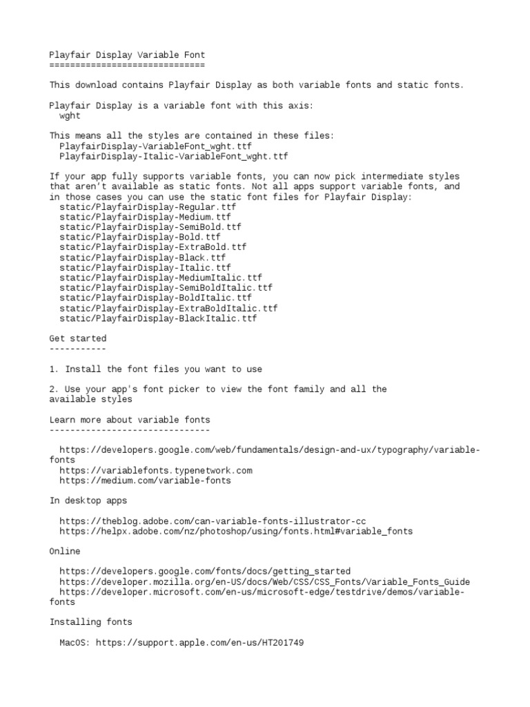 Readme | PDF | Software | Computing Platforms