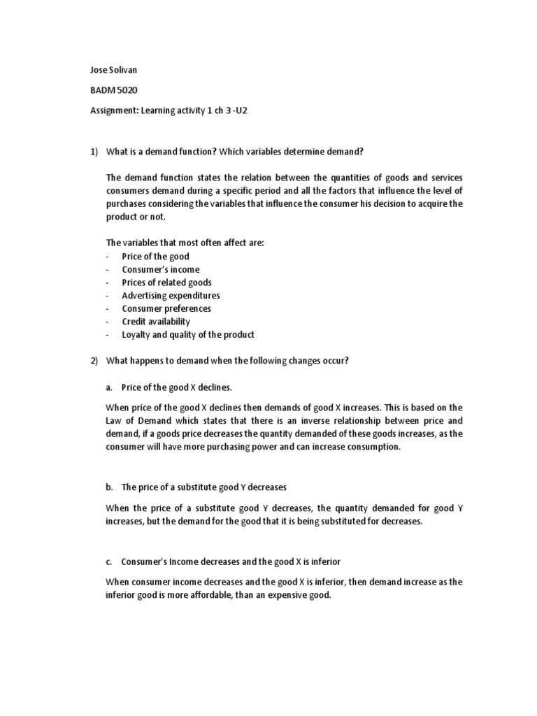 Assingment Learning Activity 1 Ch3-U2 | PDF