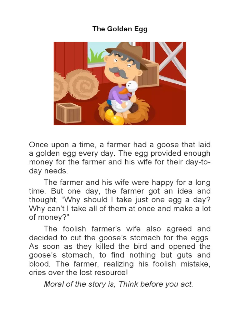 The Golden Egg | PDF