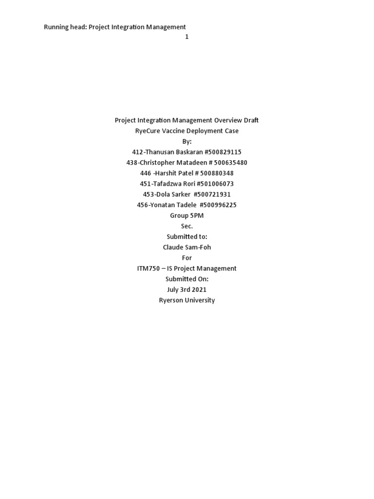 PIM Draft | PDF | Project Management | Share Point