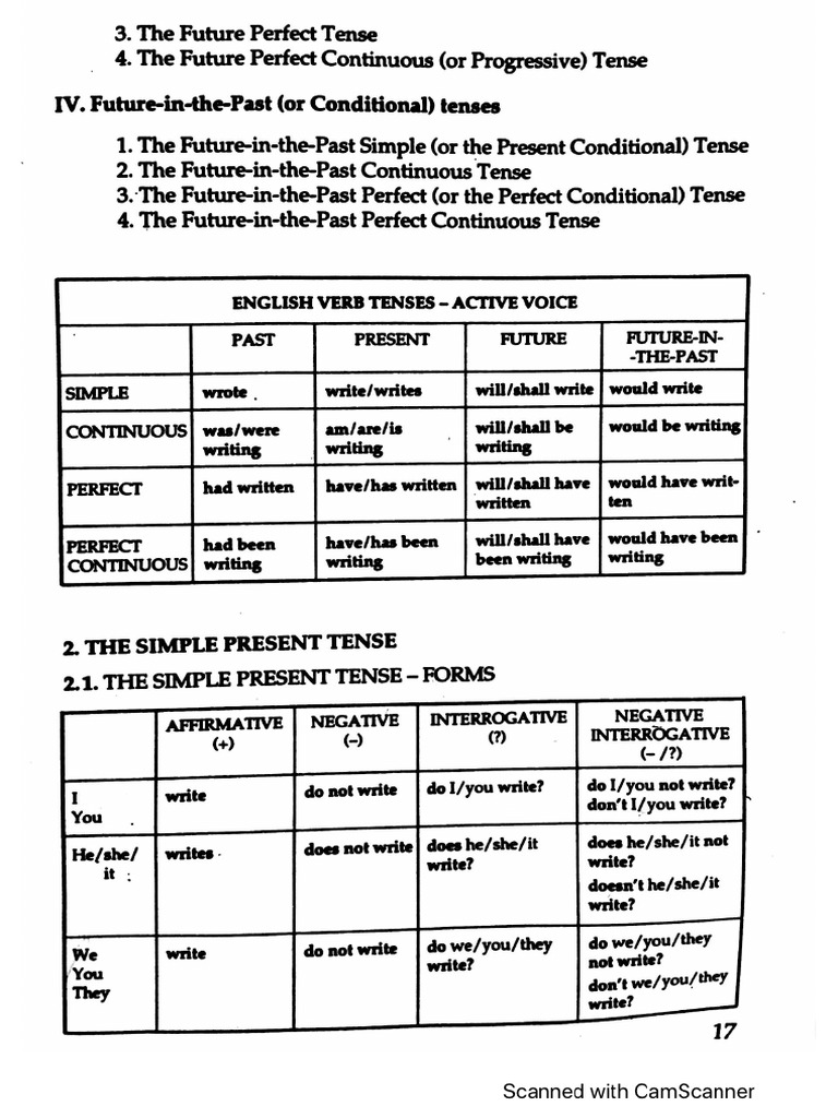 Present Simple - Part I | PDF