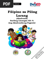 Liham Na Humihingi NG Paumanhin | PDF