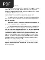 How To Interpret The House-Tree-Person Test: Instructions | PDF ...
