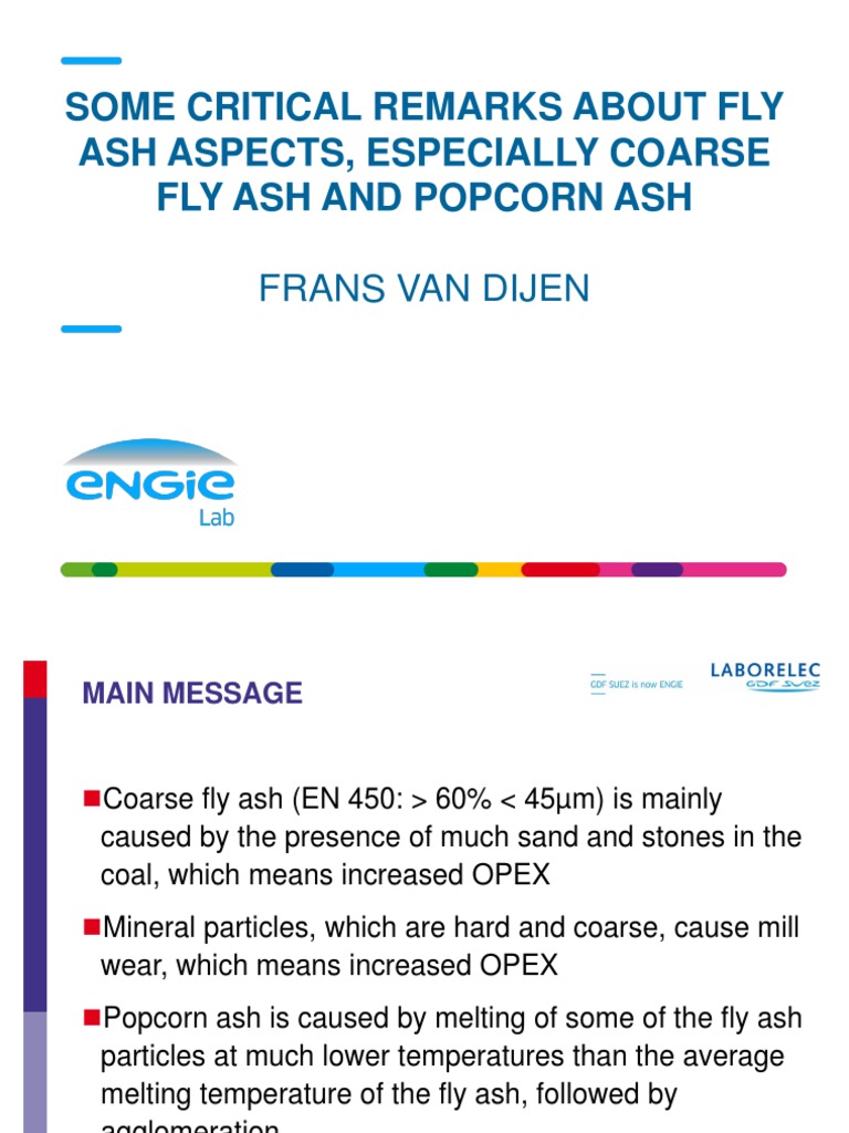 L - 03 - Van Dijen - Laborelec1 | PDF | Fly Ash | Nature