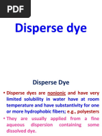 Dyeing of Polyester Fabric With Disperse Dyes | PDF | Dye | Dyeing