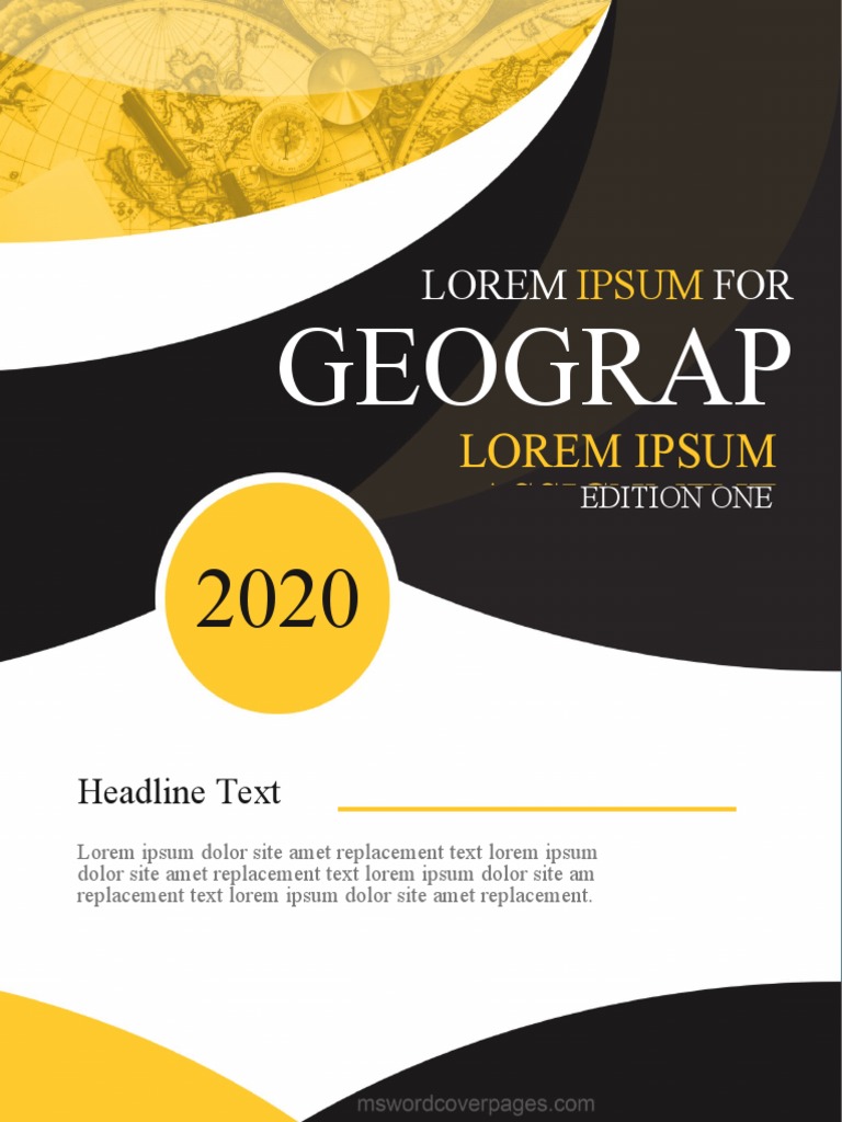 Geography Assignment Cover Page 2 | PDF