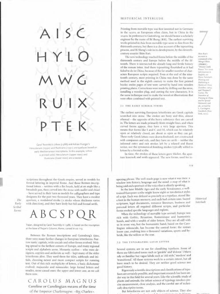 The Elements of Typographic Style | PDF