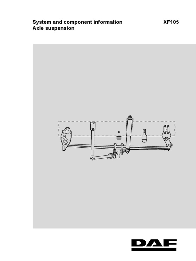 Axle Suspension | PDF | Piston | Axle