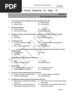 Class 9 Case Study Questions on Tissues | PDF | Tissue (Biology ...