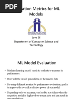 Confusion Matrix: Prof. Asim Tewari IIT Bombay | PDF | Accuracy And Precision | Data Analysis