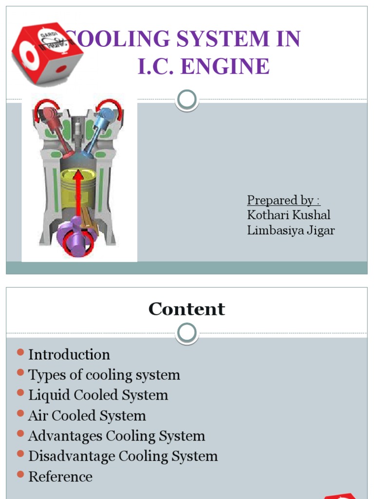 Cooling Systems in IC Engines Explained | PDF | Engineering ...