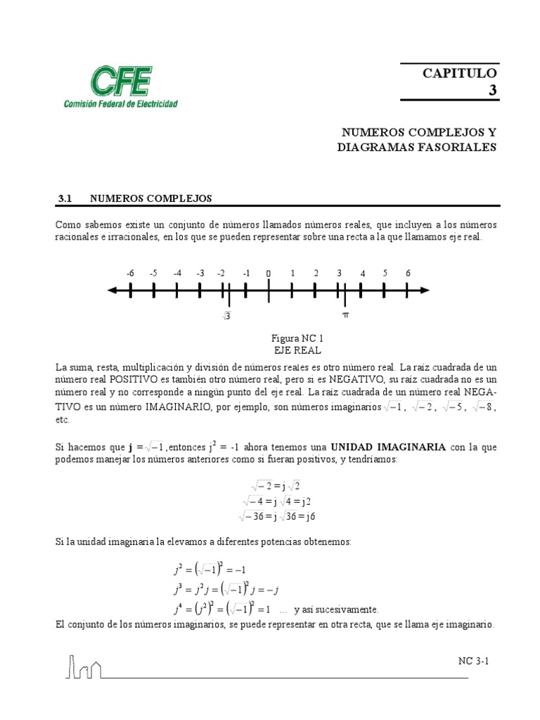 03 Números Complejos y Diagramas Fasoriales | PDF | Número complejo ...