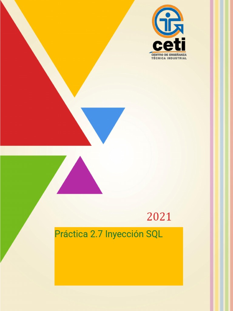 Inyección SQL | PDF | Contraseña | SQL