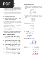 Corefo (Álgebra) - 5to Primaria | PDF