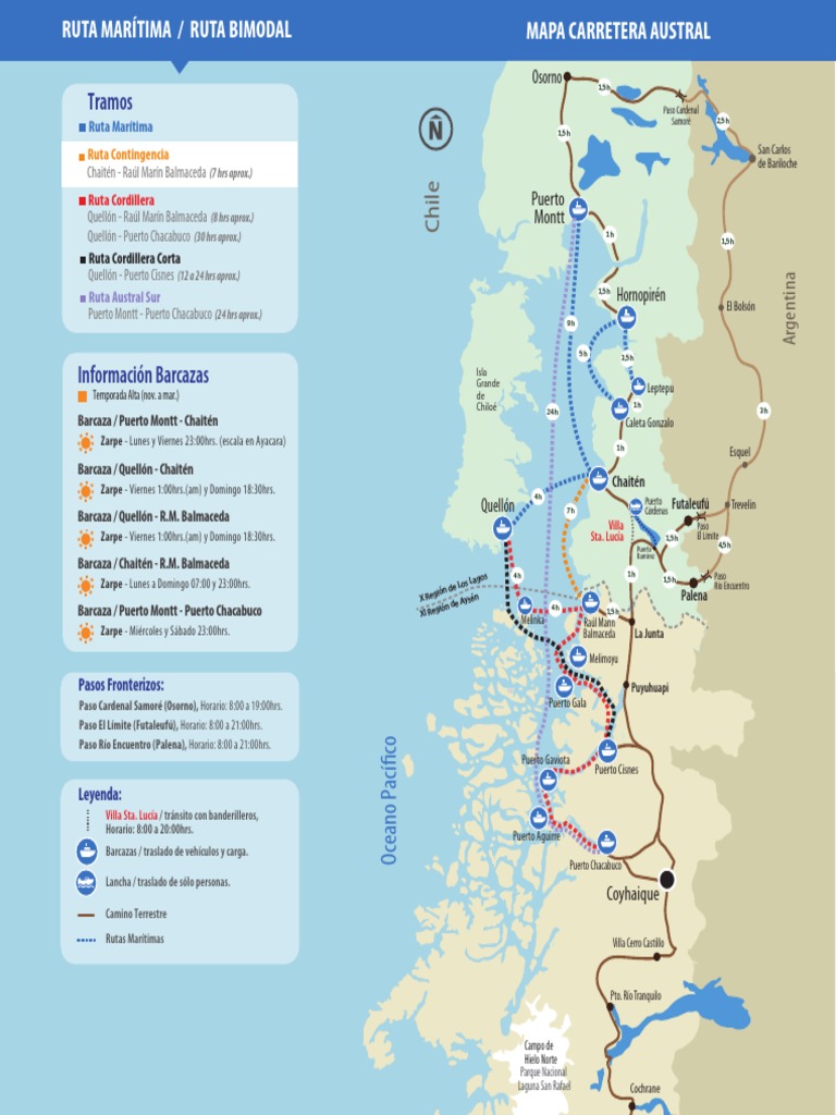 Mapa Carretera Austral-6 | PDF