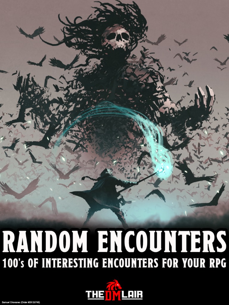 RPG Random Encounter Collection | PDF | Dragon | Magician (Fantasy)