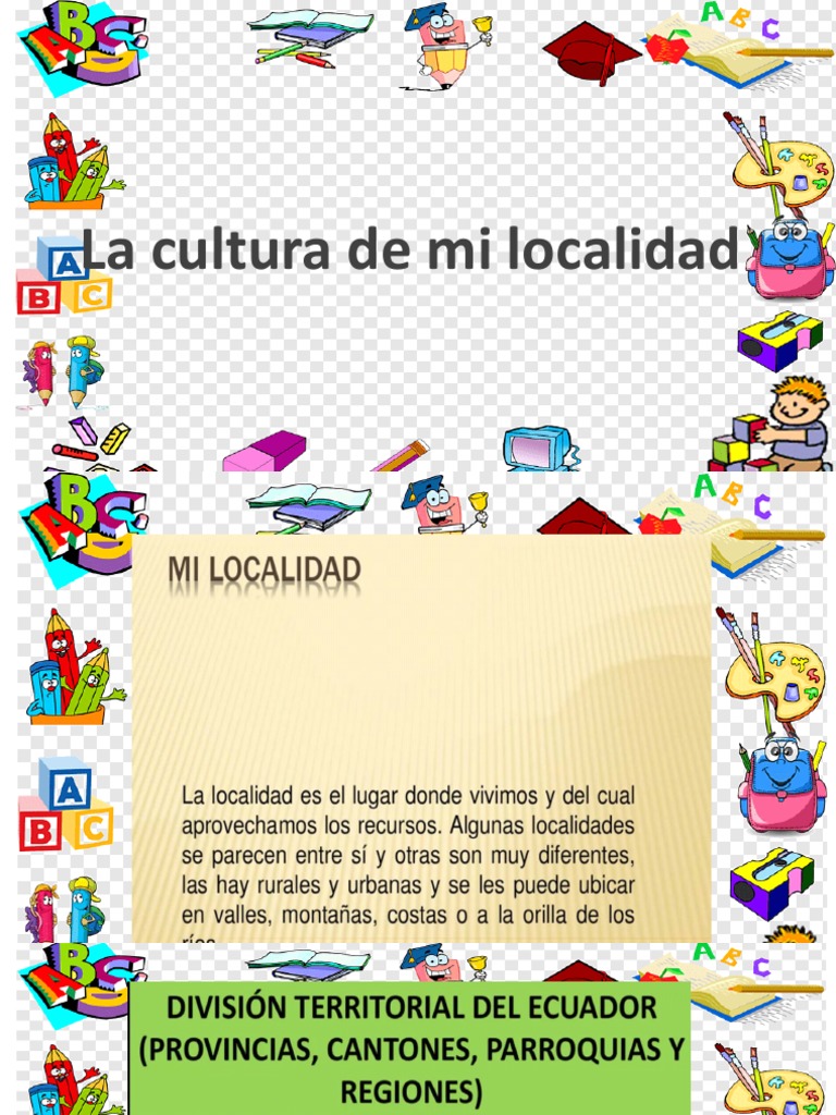 La Cultura de Mi Localidad | PDF