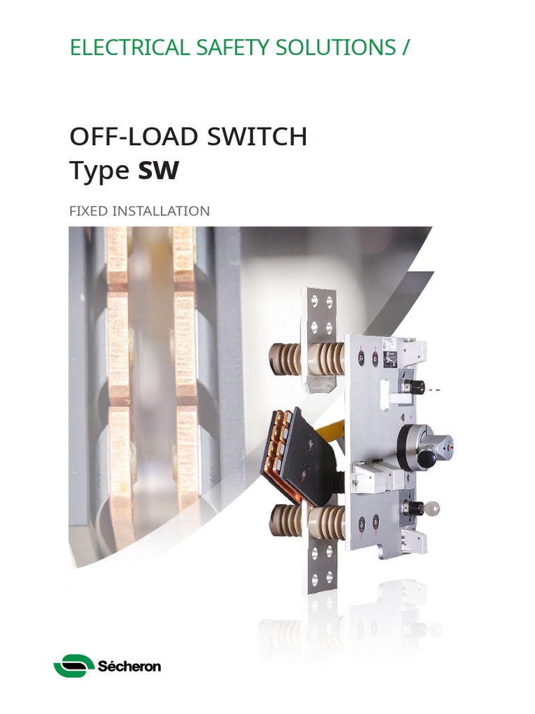 Seccionadores Secheron de CC | PDF | Switch | Direct Current