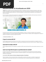Resumo NR 32! Atualizado e Esquematizado | PDF | Química | Patógeno