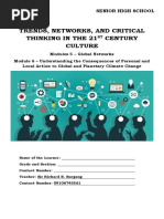 HUMSS - Q3 - Trends - Mod3 - Identifying Parts of A Whole and Emerging ...