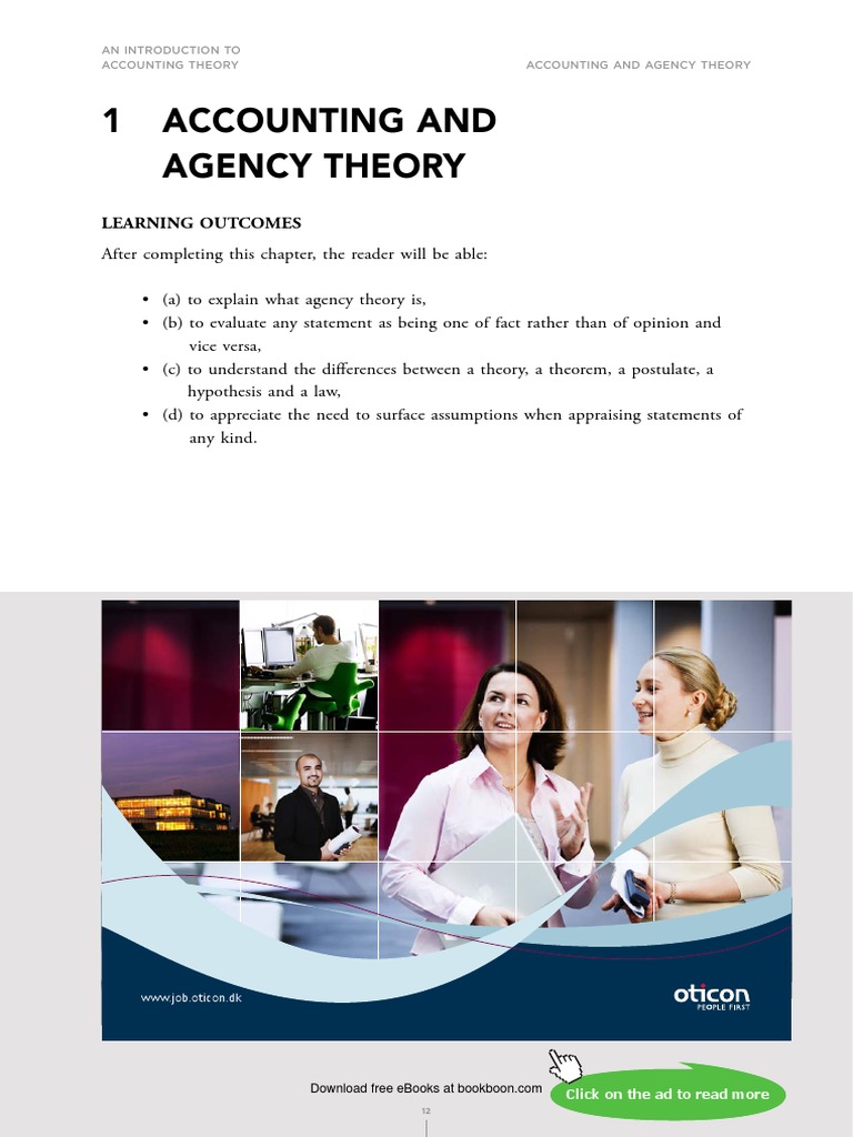 An Introduction To Accounting Theory 12 | PDF