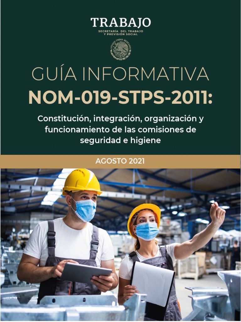 Guia Informativa Nom 019 Stps Comision Seguridad Higiene | PDF ...