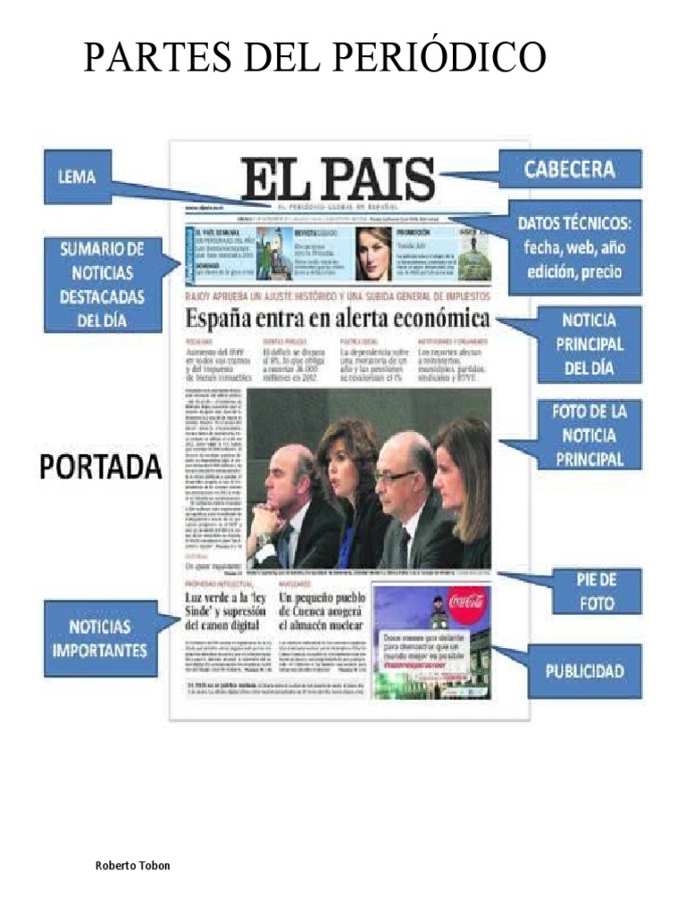 Partes Del Periódico | PDF