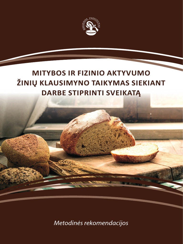 HI - Rekomendacijos - Mitybos Ir Fizinio Aktyvumo Zinu Klausimynas | PDF