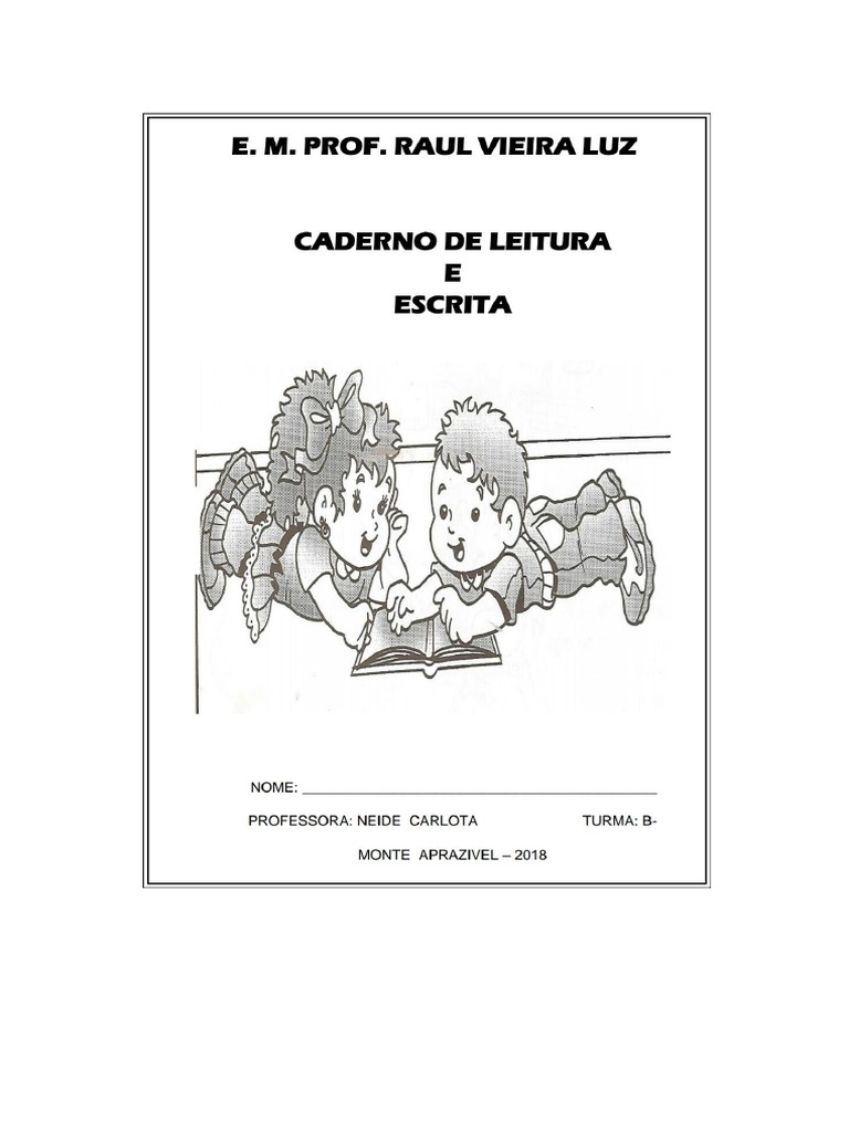 Caderno de Atividades de Leitura e Escrita | PDF
