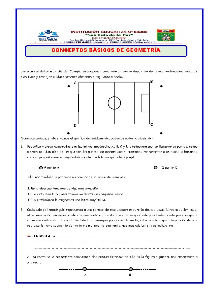 Fundamentos de Geometría Básica | PDF | Triángulo | Geometria plana)
