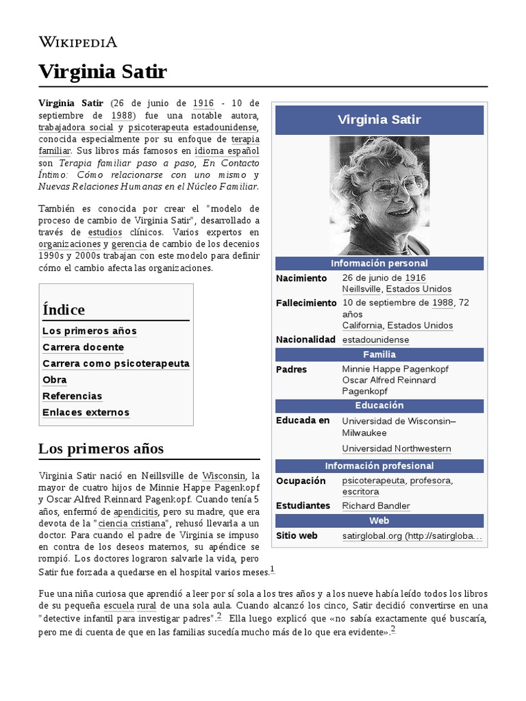 Virginia Satir | PDF