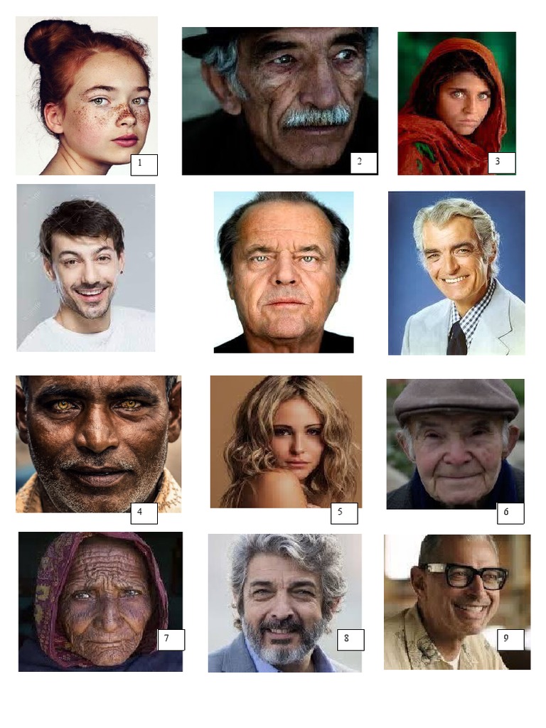 Retratos para Describir | PDF