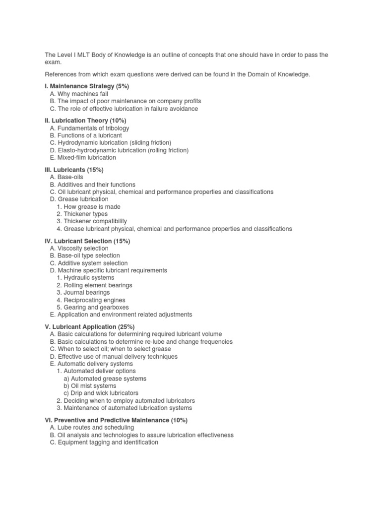 ICML MLT I - Body of Knowledge and Domain of Knowledge | PDF ...
