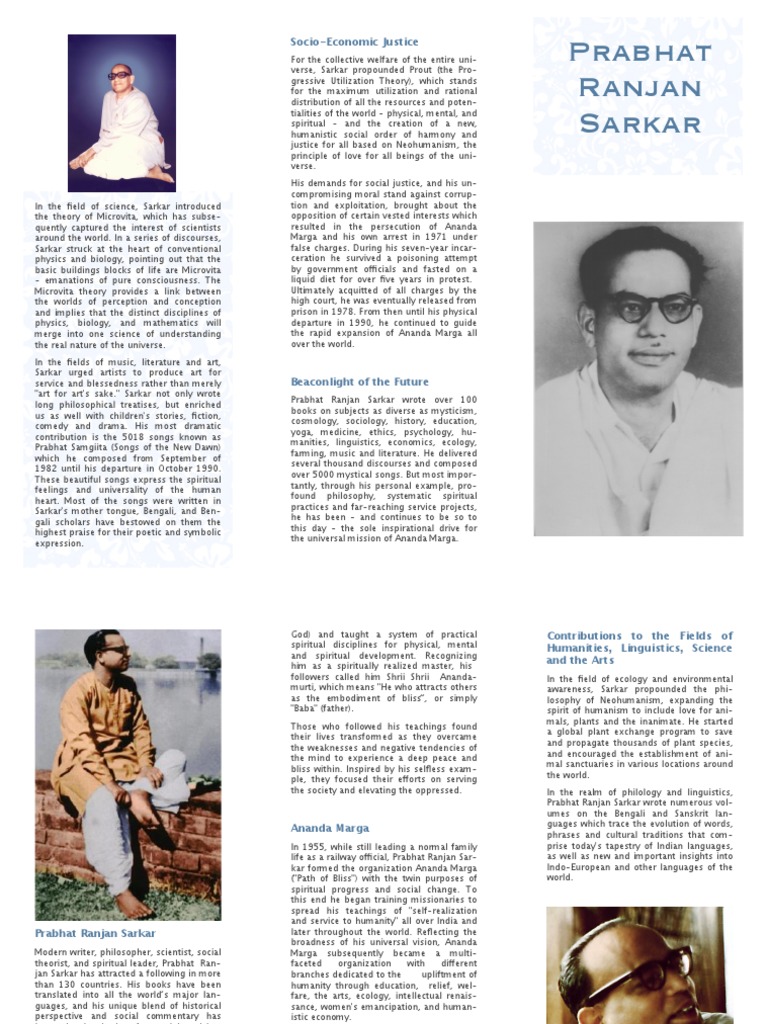 Prabhat Ranjan Sarkar: Socio-Economic Justice | PDF | Philosophical ...