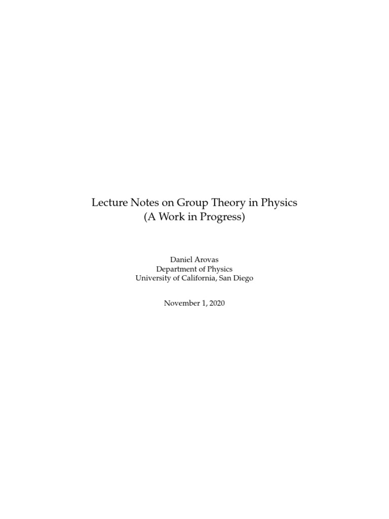 Group Theory | PDF | Group (Mathematics) | Crystal Structure
