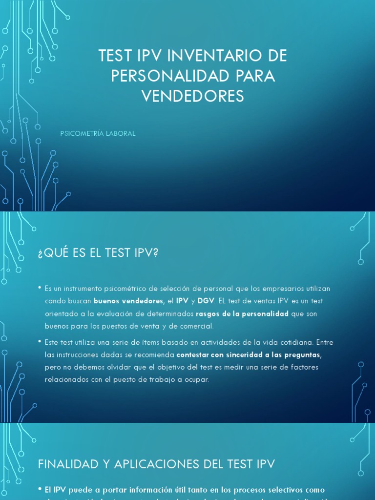 Sesion Xi Test Ipv | Descargar gratis PDF | Gestión de recursos humanos ...