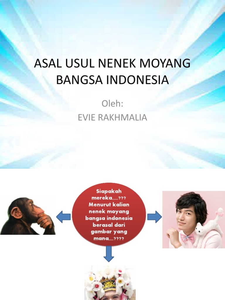 Teori Asal Usul Nenek Moyang Indonesia | PDF