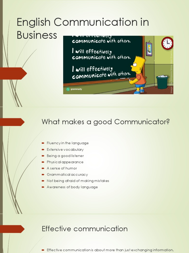 Effective Business Communication Skills | PDF | Communication ...