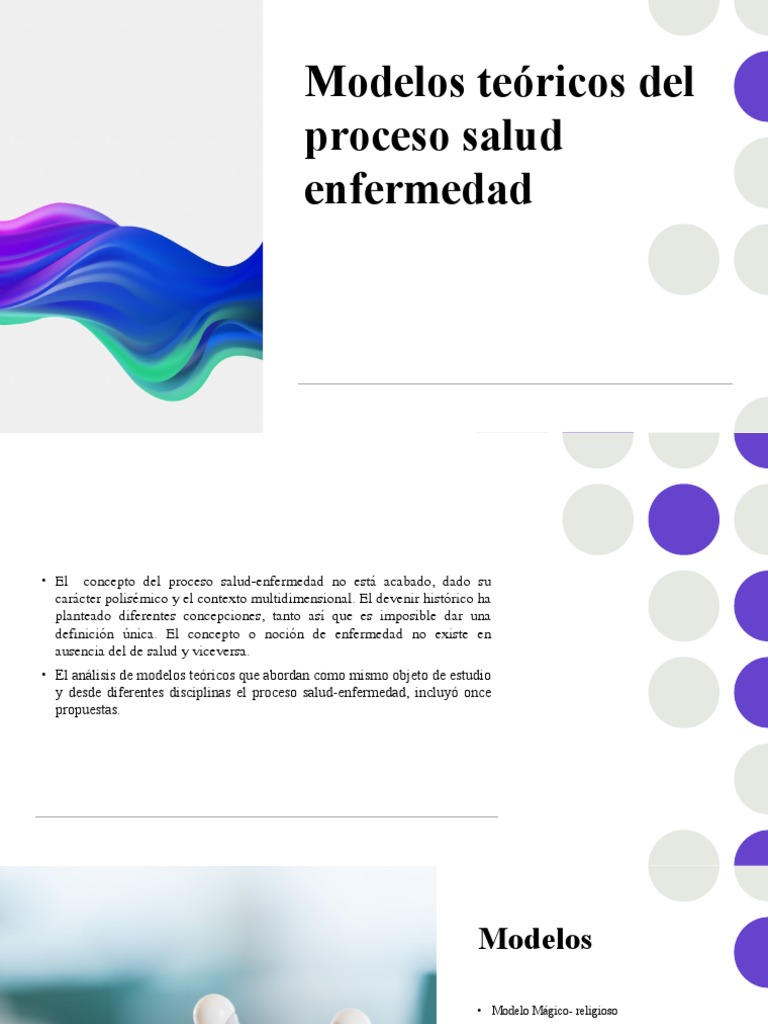 Modelos Teóricos Del Proceso Salud Enfermedad Pdf Epidemiología 3668