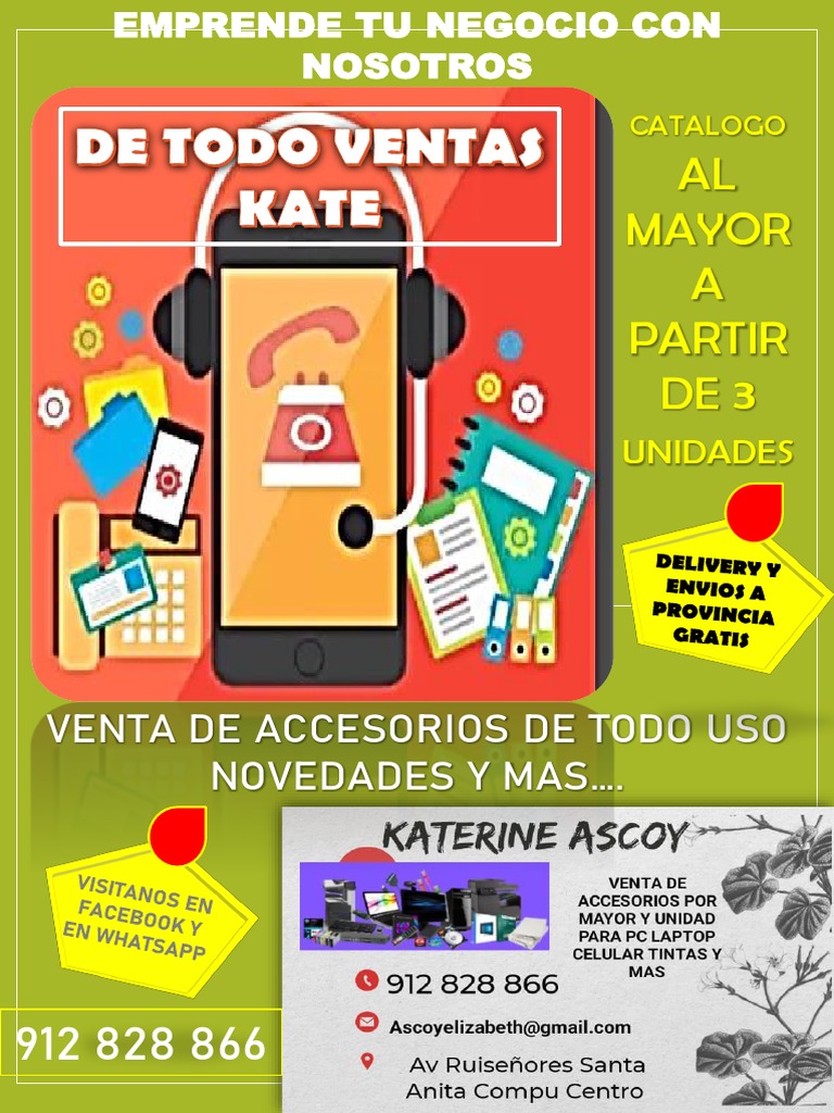 Catalogo de Accesorios Todos Actual | PDF | Informática | Hardware de ...