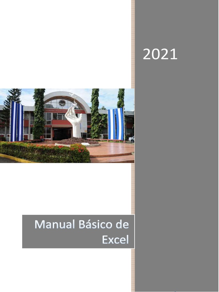 Manual Excel-Basico 2021 | PDF | Microsoft Excel | Hoja de cálculo