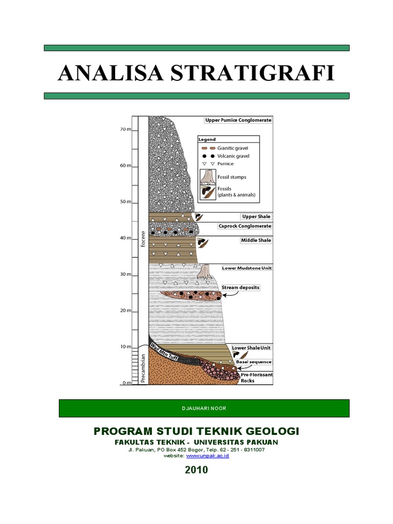 Sampul Muka Buku Analisa Stratigrafi | PDF | Seni | Sains & Matematika