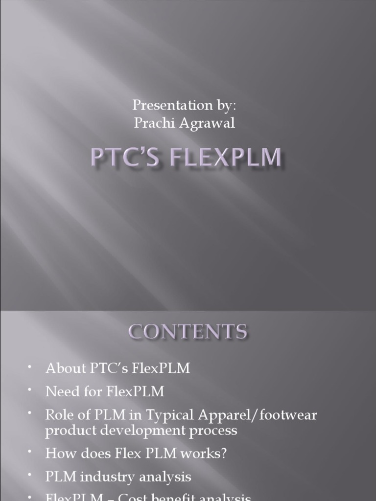 PTC FlexPLM | PDF | Product Lifecycle | Retail