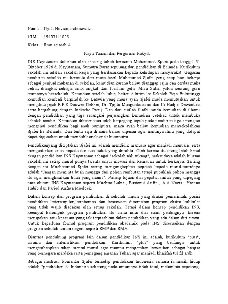 INS Kayu Tanam | PDF