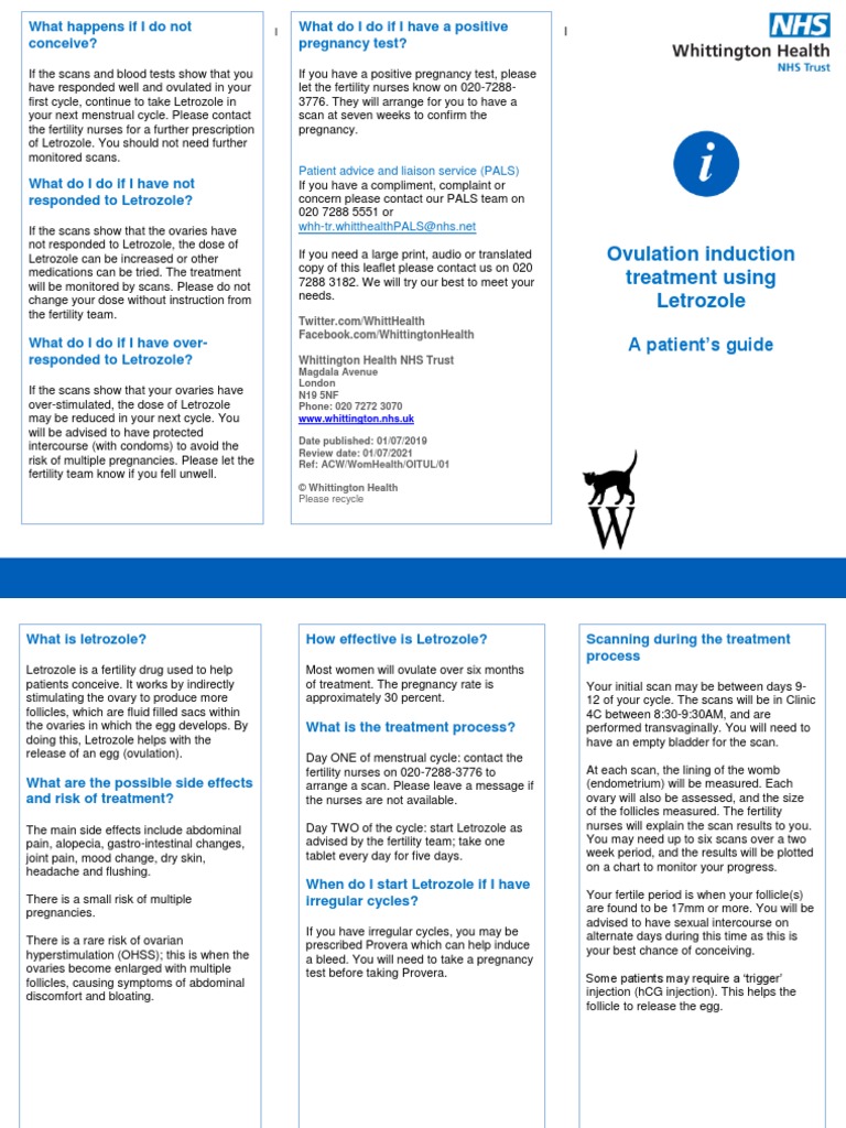 Ovulation Induction Treatment Using Letrozole - Final Jul19 | PDF ...