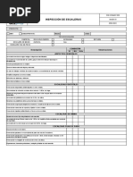 Checklist Escaleras Marinas | PDF | Escalera