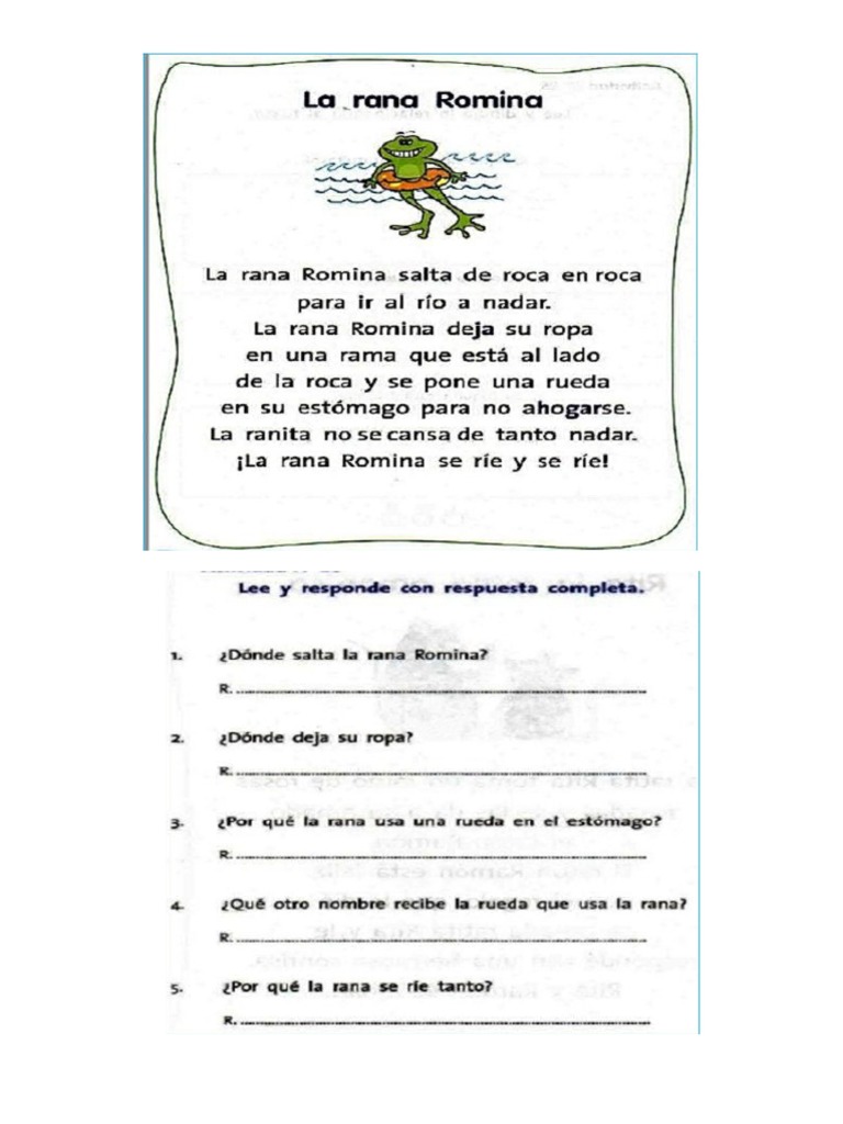 La Rana Salta en La Roca Compr | PDF