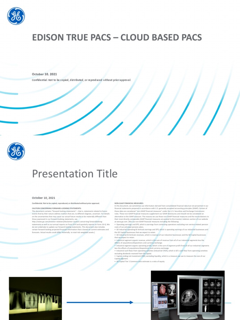 Edison True Pacs - Cloud Based Pacs: October 10, 2021 | PDF | Cloud ...