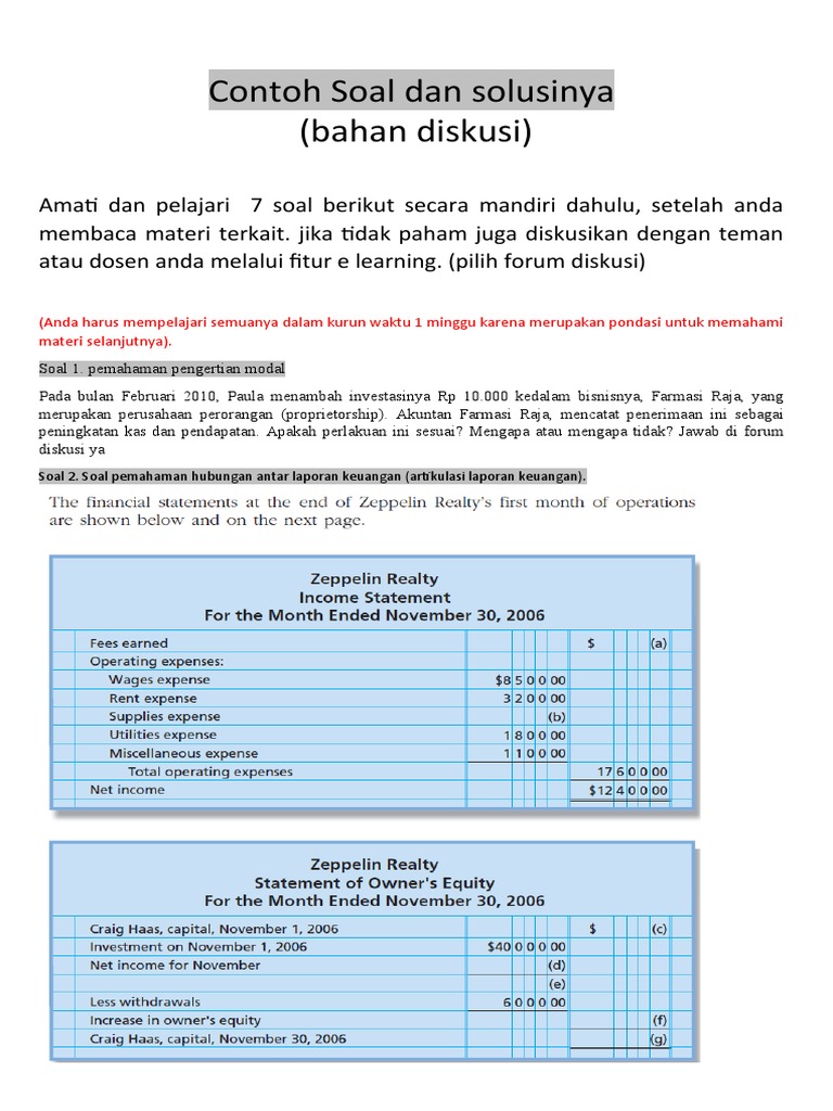 Contoh Soal Dan Solusi | PDF