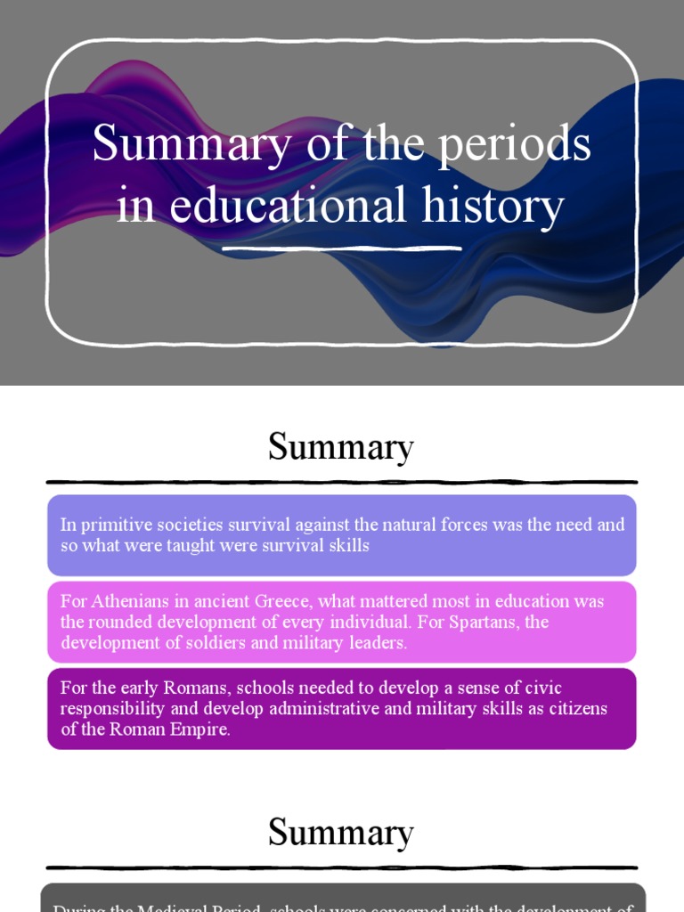 The History of Philippine Educational System | PDF | Schools